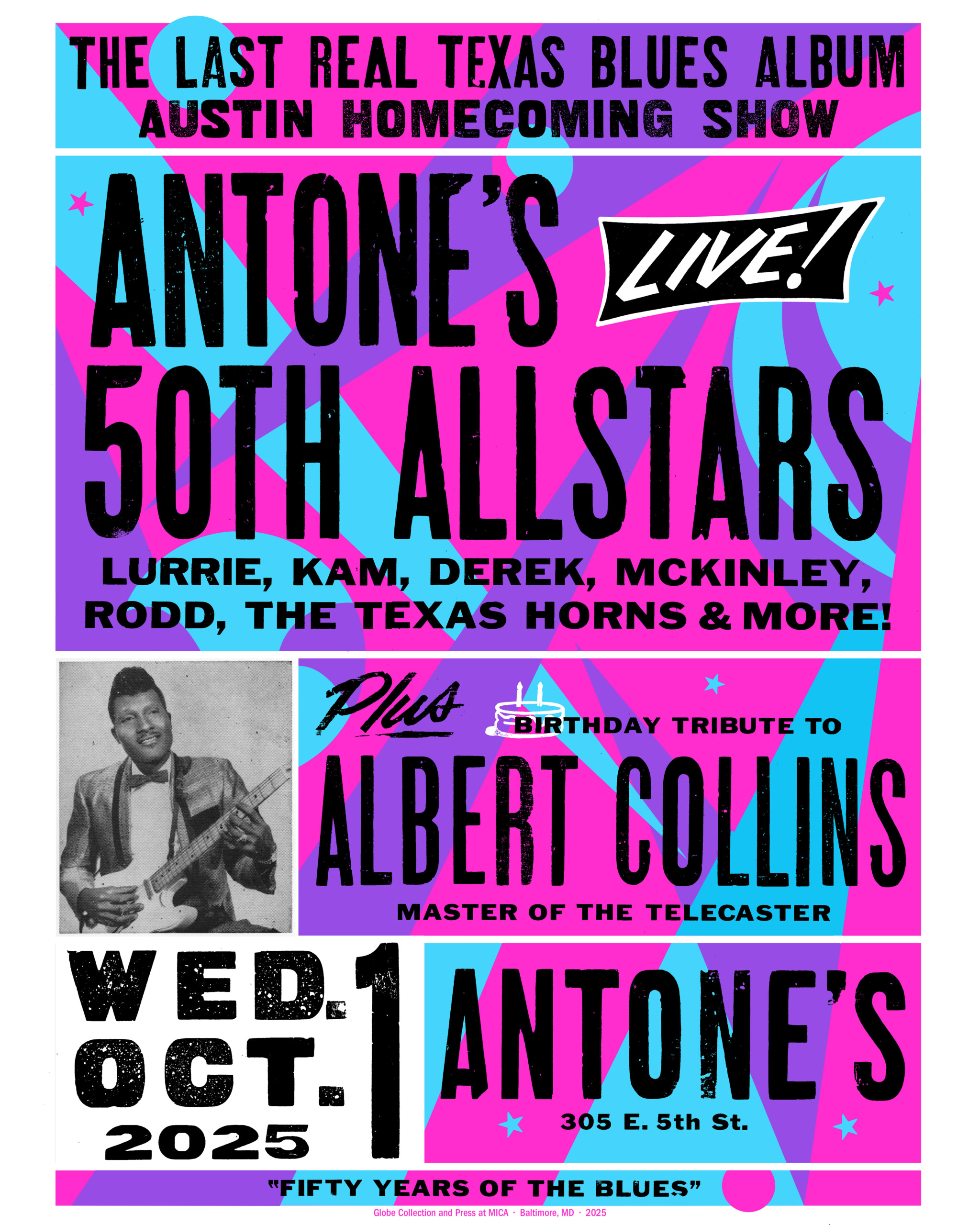 Antone's 50th Anniversary - Antone's Nightclub, Austin, TX